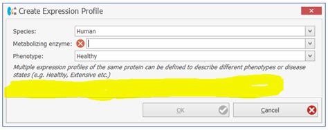 Extend The Explanation When Adding An Expression Profile · Issue 2371