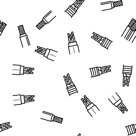 Wire Cable Technology Connection Vector Seamless Pattern Vector Art At Vecteezy