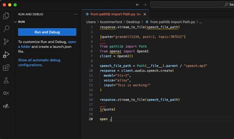 I Can T Figure Out How To Use The Text To Audio Feature API OpenAI Developer Forum