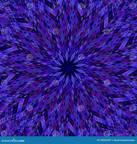 Dynamic Colorful Abstract Round Tile Mosaic Pattern Background Design Stock Vector