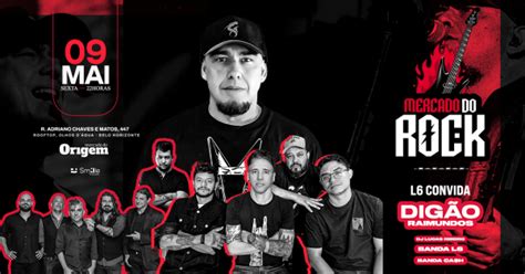 Sex 09 05 Mercado Do Rock L6 DigÃo Raimundos Ca H Em Belo Horizonte Sympla