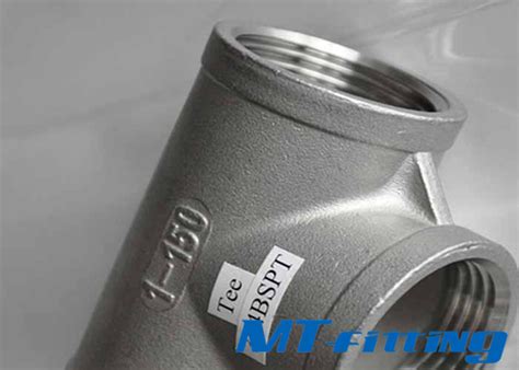 Astm A815 Stainless Steel Butt Welded Fittings Reducing Tee For Connection