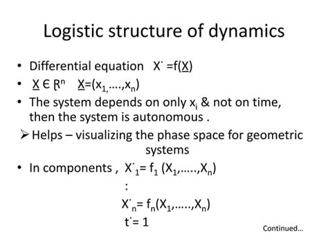 Non Linear Dynamics Basics And Theory Pptx