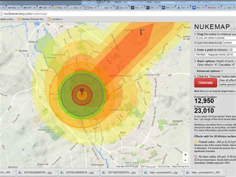 Nuke Map ~ Exodoinvest