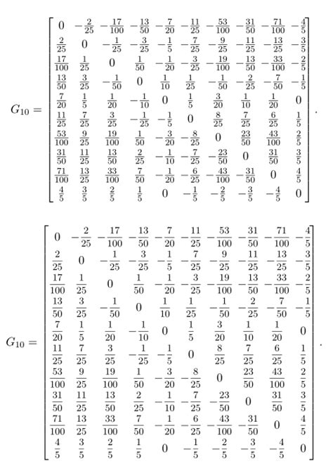Horizontal Alignment How To Increase Spacing Between Two Rows In A Large Matrix Tex Latex