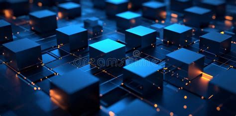 Future Technology Illustrations With Dynamic Flowing Data In Waveforms Or Dots Digital