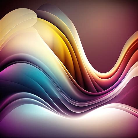 Premium Photo Abstract Smooth Wave Background
