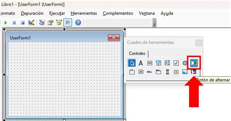 control botón alternar toggle button en formularios vba