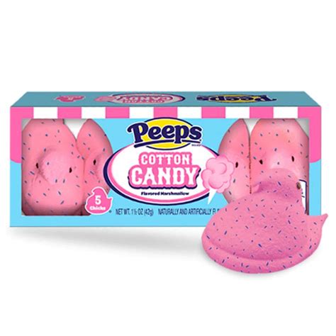 Peeps Cotton Candy Chicks 43g American Crunch