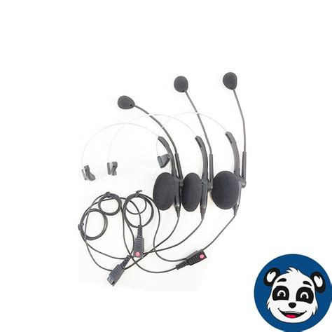 Lot Of 3 Gn Netcom Nortel Liberation Nc Mono Phone Qd Headset Komercos
