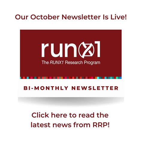 Runx1 Research Program On Linkedin Runx1