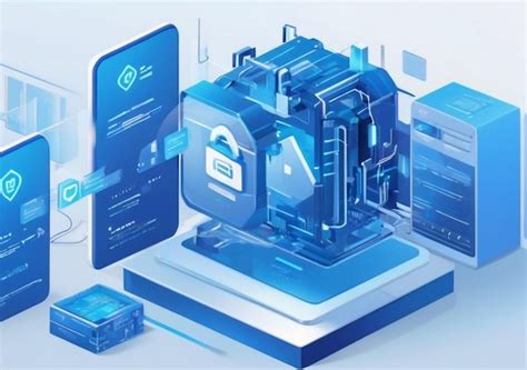 Automated Testing Cyber Security Abstract Vector Illustration Premium Ai Generated Image