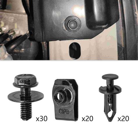 M6 Body Bolts Screws Clip For Ford F 150 F 250 F150 F250 Splash Guards