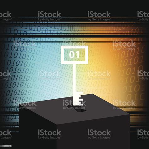 Binary Codes Key Stock Illustration Download Image Now