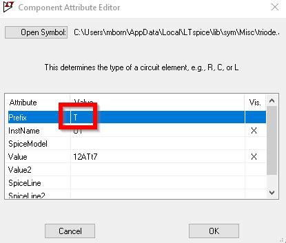 LTSPICE Modeling A Triode Pre Q A LTspice EngineerZone