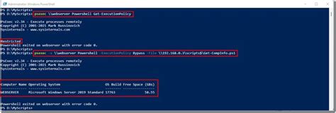 Use Psexec And Powershell Together Windows Server Security