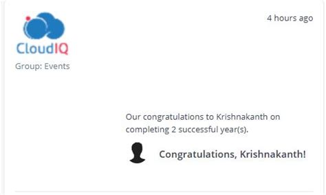 krishnakanth r on linkedin happy to share this completing 2 years🤓