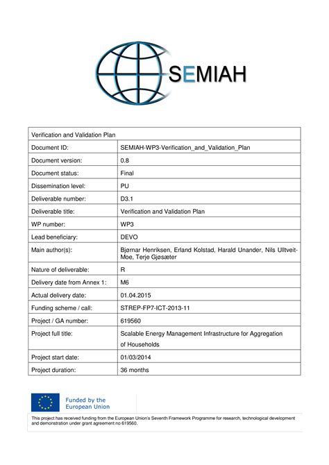 Verification Validation Gratis