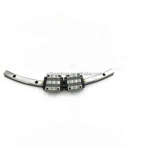 HCR Curved Rail Customized Linear Guide System For High Performance