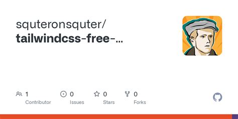 GitHub Squteronsquter Tailwindcss Free Template One