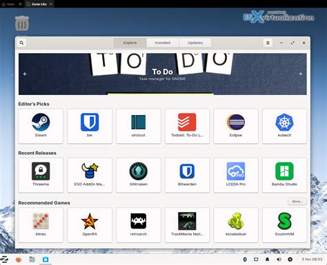 what is zorin os lite esx virtualization