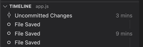 Local History Some Entries Do Not Have A Timestamp · Issue 145726