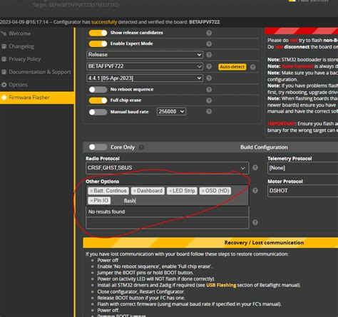 Blackbox Logging Not Available Betafpvf722 V1 · Issue 12645 · Betaflightbetaflight · Github