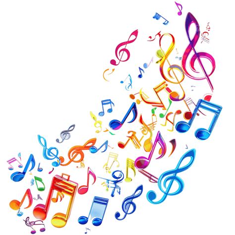 Clipart Colorful Music Notes Smart City Smart Building Free