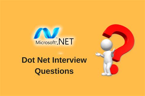 Dot Net Interview Questions Software Training Related Articles