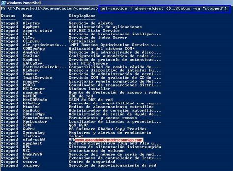 Powershell 14 Where Object Aprende Informatica Conmigo