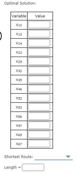 solved problem 6 23 algorithmic find the shortest route