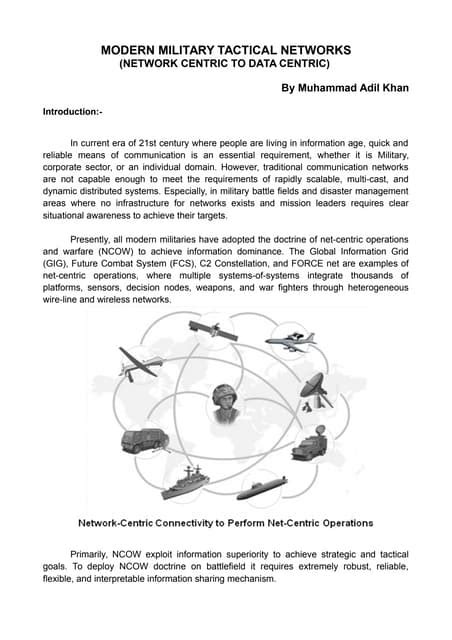 Network Centric To Data Centric Networks Data Distribution Service