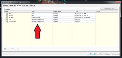 solved section view puts existing ground and grid on same layer