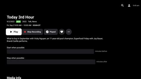 Emby Theater Playback Of A Program While Recording Windows And Xbox Emby Community