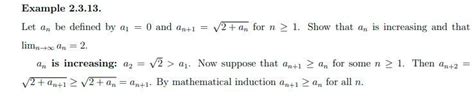 solved example 2 3 13 let an be defined by a1 0 and anti