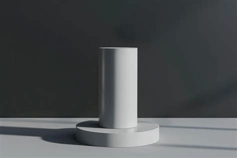 Display Cylinder Expositor Premium Ai Generated Image Display Cylinder Expositor Premium Ai Generated Image