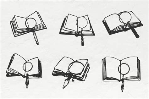 Book Analysis Illustration Vector Graphic By Raw Materials Design