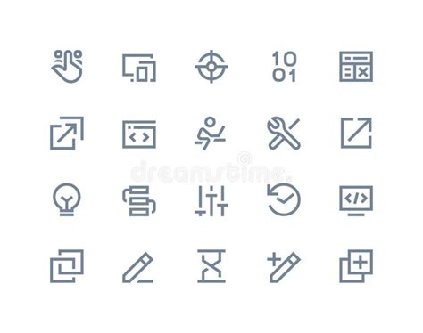 Developer Icons Stock Illustrations 15322 Developer Icons Stock