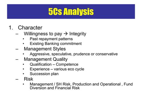 Credit Evaluation Slide Share Pdf