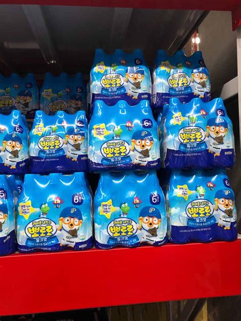 띵굴마켓 팔도 내친구 뽀로로 주스 밀크맛 235ml X 6개입