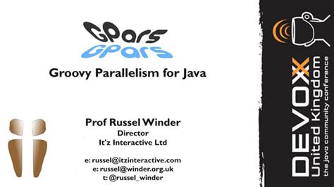 Gpars Groovy Parallelism For Java Ppt
