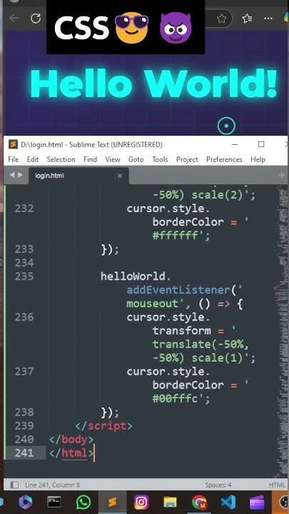 Html Vs Css Coding Webdesign Frontendcourse Uidesignlearning Webdevelopment Youtube