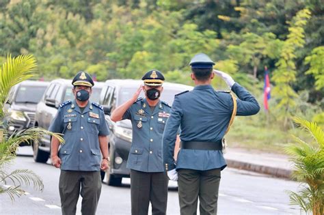 ឯកឧត្តមនាយឧត្តមសេនីយ៍ សៅ សុខា និងឯកឧត្តម ជាម ច័ន្ទសោភ័ណ អញ្ជើញប្រកាសចូលកាន់តំណែង