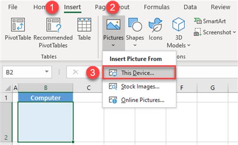 Insert A Picture Into A Cell Automate Excel