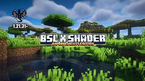 bsl x improvement shader 1 21 mcpe bedrock