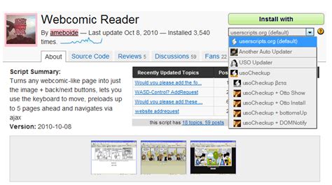 Install With Installs All Userscripts With Auto Updating Functionality Ghacks Tech News
