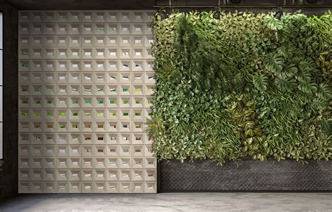 Rectangle Grid Pu Wall Panel Modern Partition Solution