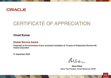 vinod kumar on linkedin oracle 18 comments