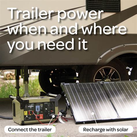 Solar Powered Generators Efficient Power Tech
