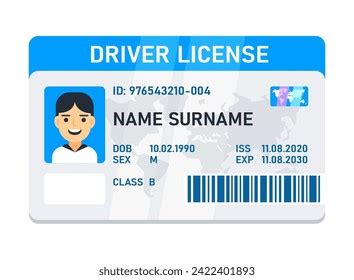 112104 Driving Licence Picture Front And Back Royalty Free Images